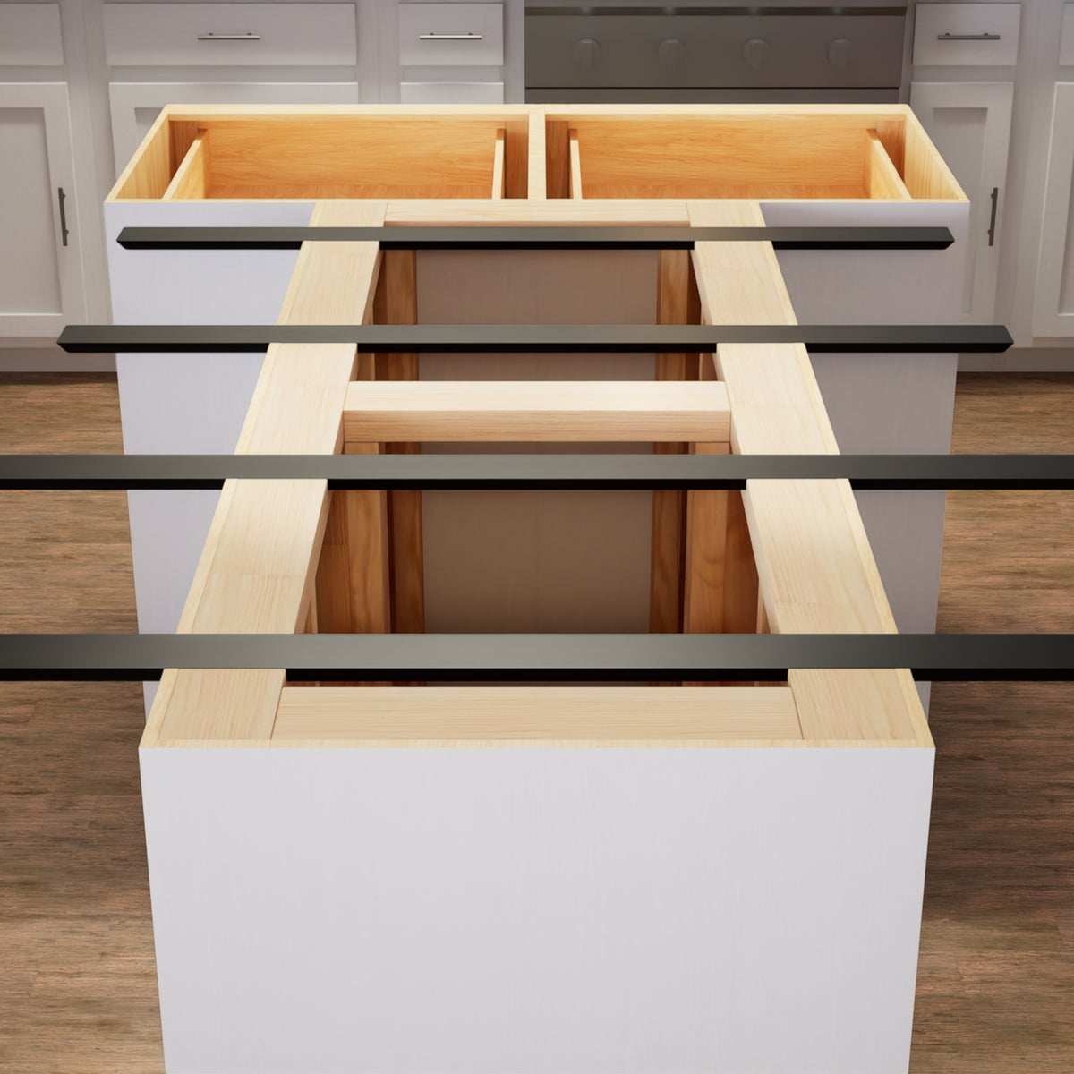 Double Sided Island Support Bracket | Countertop Support – Contractor ...