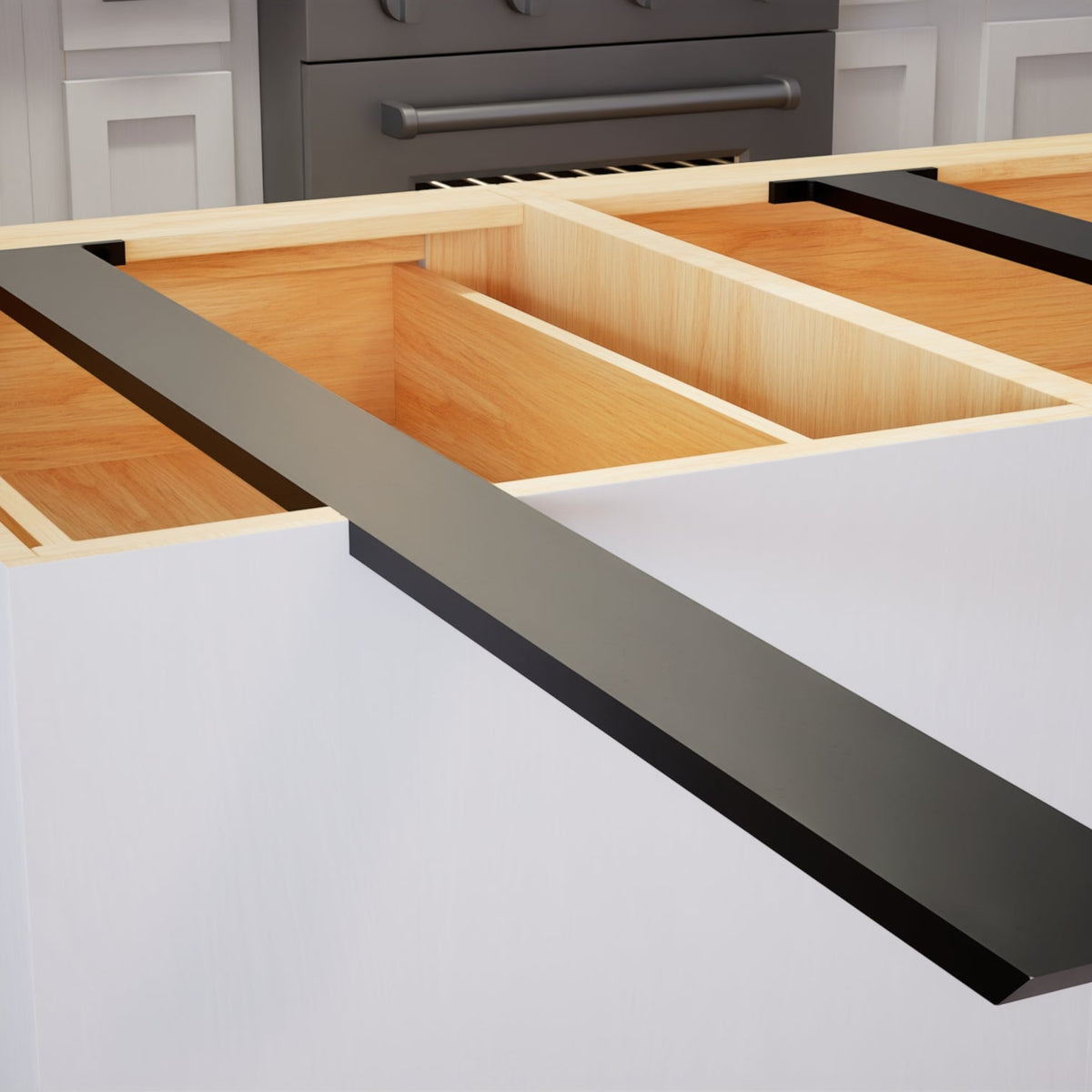 Hidden Island Support Bracket | Invisible Countertop Overhang Support ...