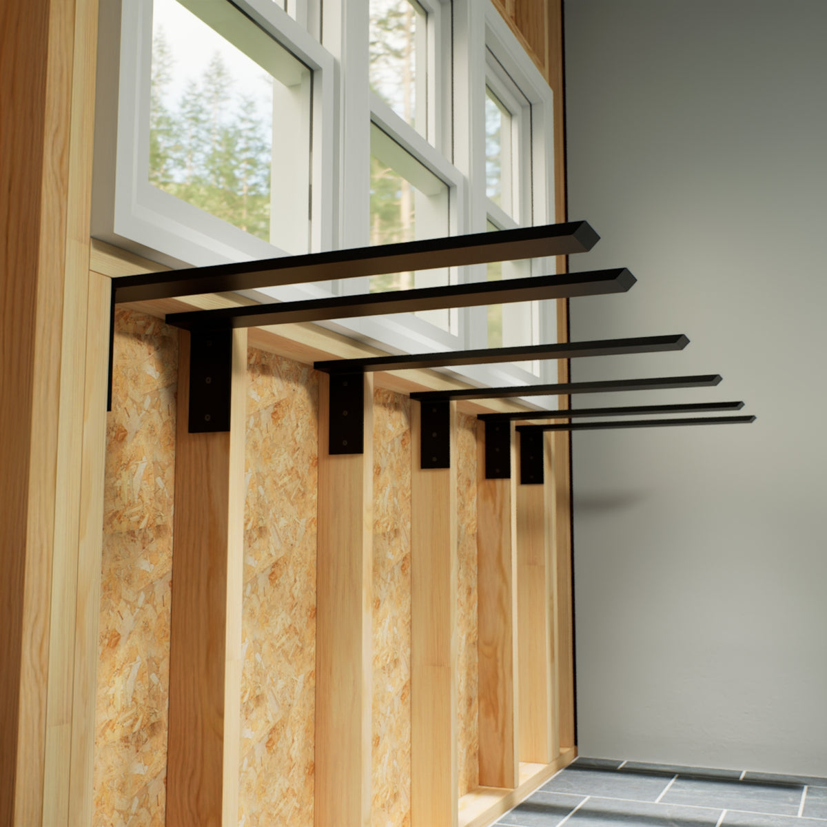 Side Wall Free Hanging Shelf Bracket | Buy today | OGB – Contractor ...